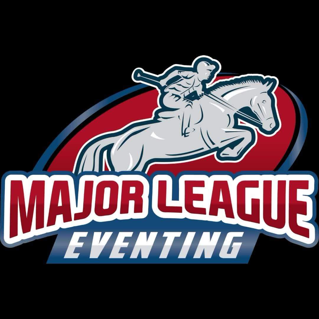 Logo for Major League Eventing featuring a horse and rider. - Landsafe